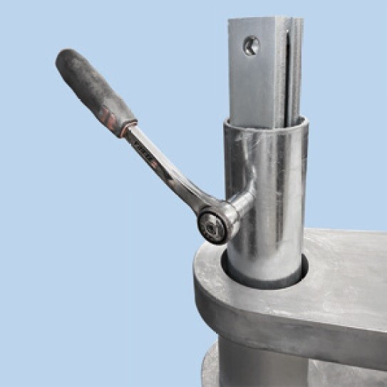 Outdoor Spiral Staircase Kit Aluminum Step Railing Handrail Spacer Dia ...