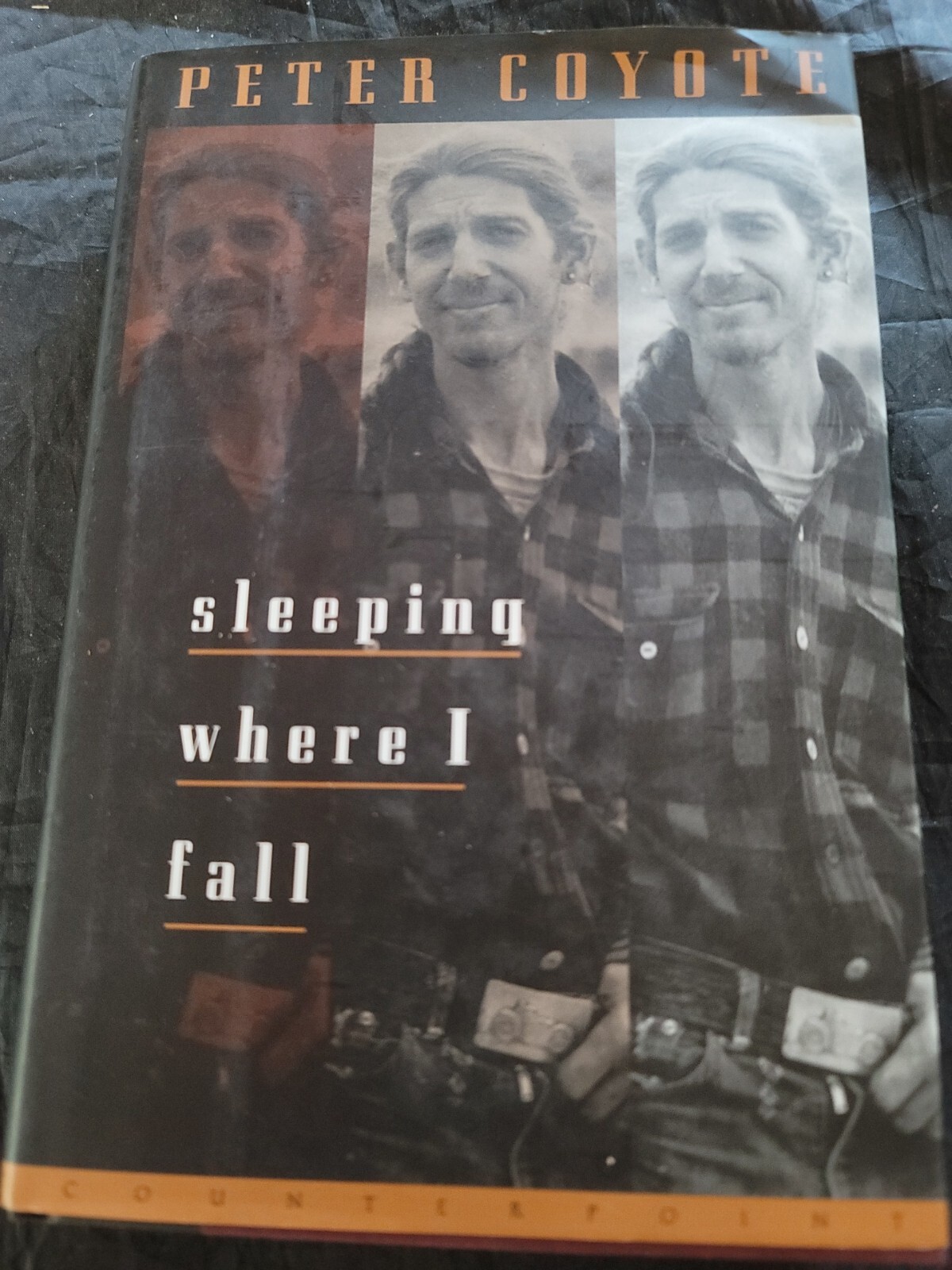 SLEEPING WHERE I FALL BY PETER COYOTE, SIGNED-INSCRIBED- PERSONALIZED ...
