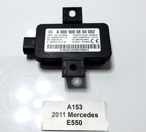 2010-2013 OEM Mercedes A207 E550 Tire Pressure Monitor System TPMS ...