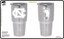 UNC Tarheels North Carolina (Set of 2) Vinyl Decals for Yeti Tumblers ...