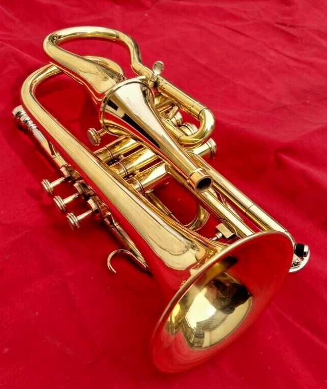 Echo Cornet W/extra Mute Effects Customized Cornet Duplex Music Jazz ...