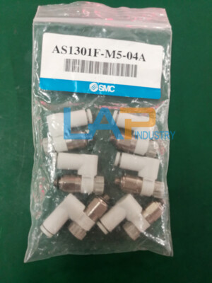 QTY:10 NEW for SMC throttle valve AS1301F-M5-04A | eBay