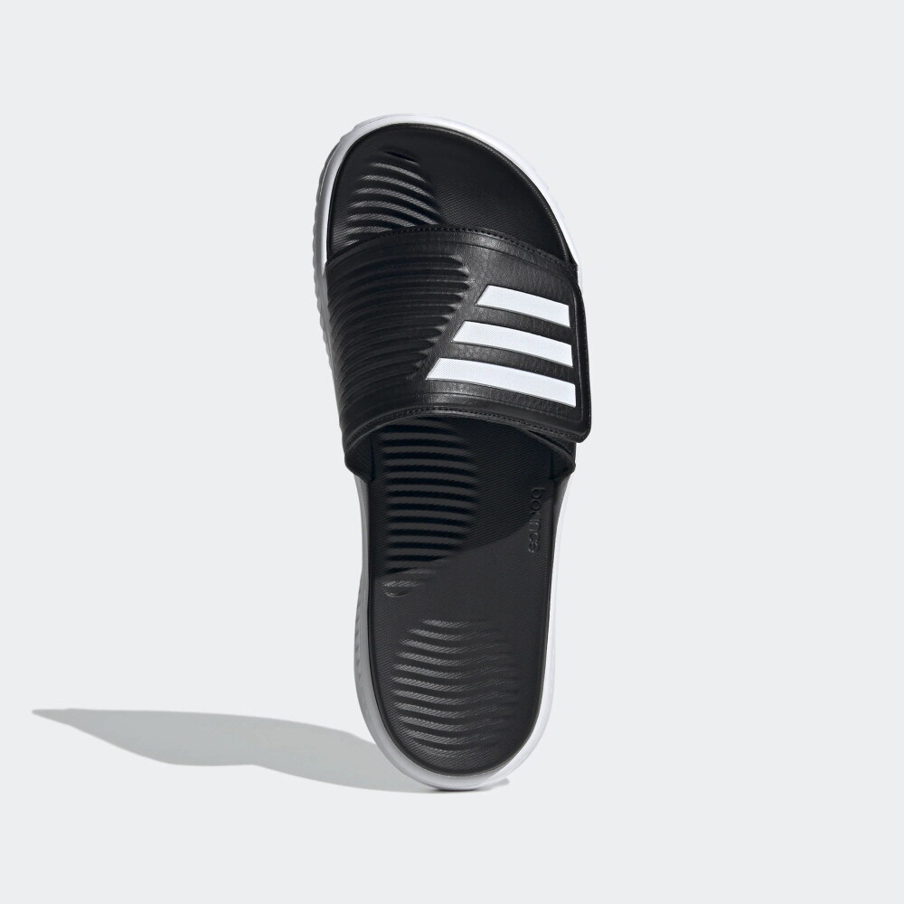 New Adidas Original ALPHABOUNCE SLIDE 2.0 BLACK / WHITE GY9415 UNISEX ...