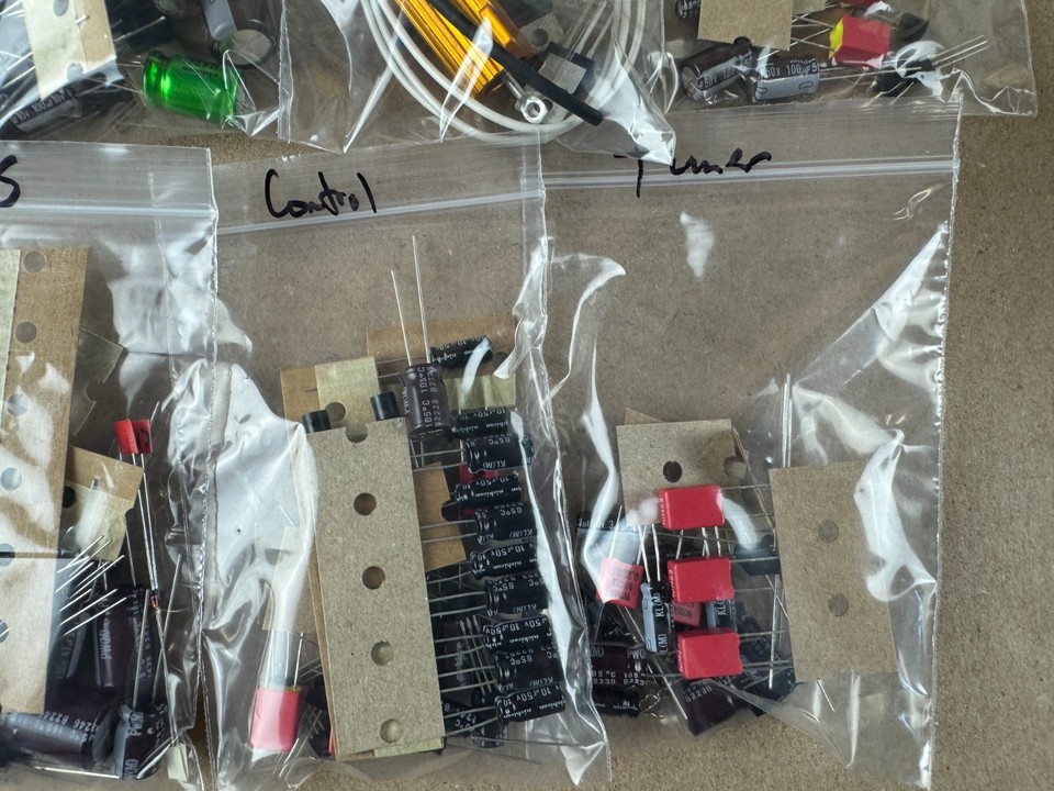 Kenwood KR-9600 COMPLETE Rebuild Kit High-Quality Receiver Recap w ...