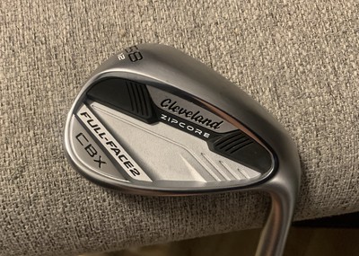 Cleveland CBX Zipcore Full Face 2 58* Lob Wedge-Steel Wedgeflex Spinner ...