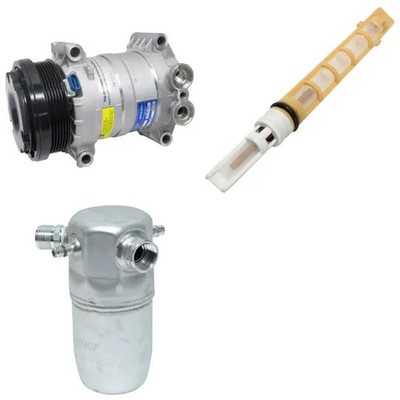 Genuine UAC A/C Compressor Kit -- Short Compressor Replacement Kit CK ...