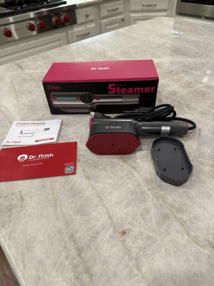 New Dr. Flash 2 in 1 steamer 1200 watt | eBay