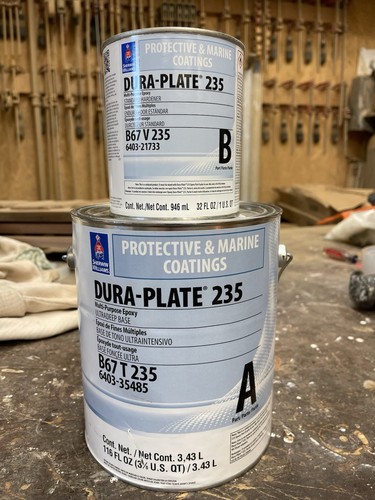 Sherwin Williams Dura-Plate 235 Multi-Purpose Epoxy Kit/ 6943 Intense ...