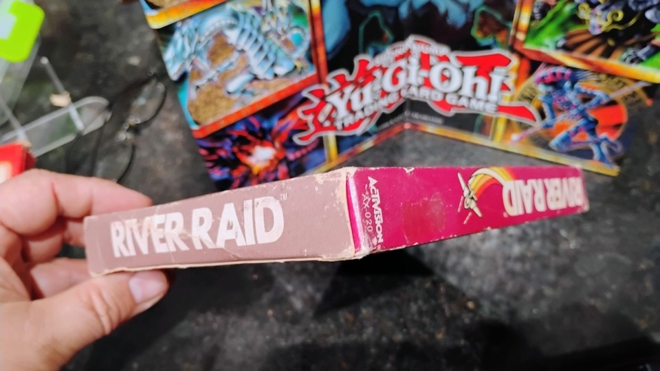 Vintage 1982 RIVER RAID Atari 2600 ACTIVISION System Game Collector ...