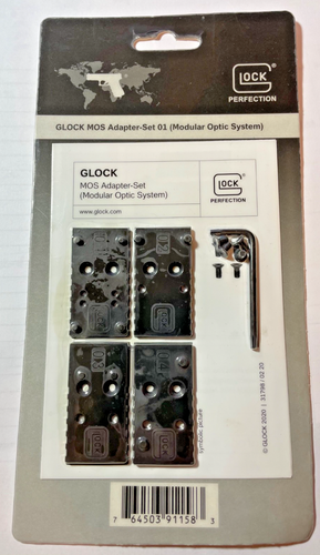 Glock MOS Adapter Kit - SET 01 (Modular Optic System) - NEW - IN ...