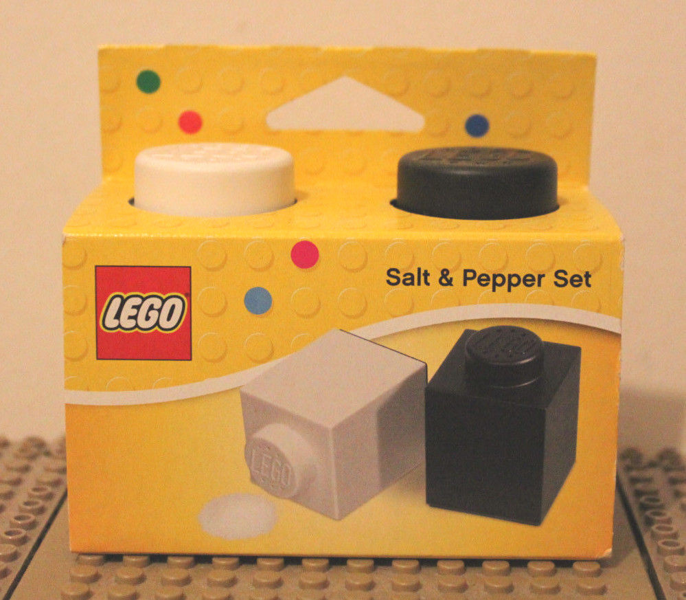 LEGO Salt & Pepper Set Black & White #850705 | eBay