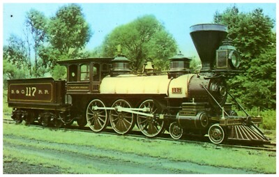 Thatcher Perkins 1863 Railroad Train # 117 Baltimore & Ohio Railroad ...