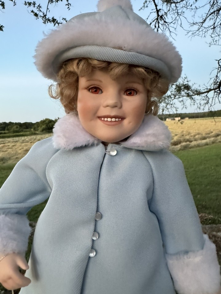 Shirley Temple Danbury Mint By Elke Hutchens, "Sunday Best", 18 Inch ...
