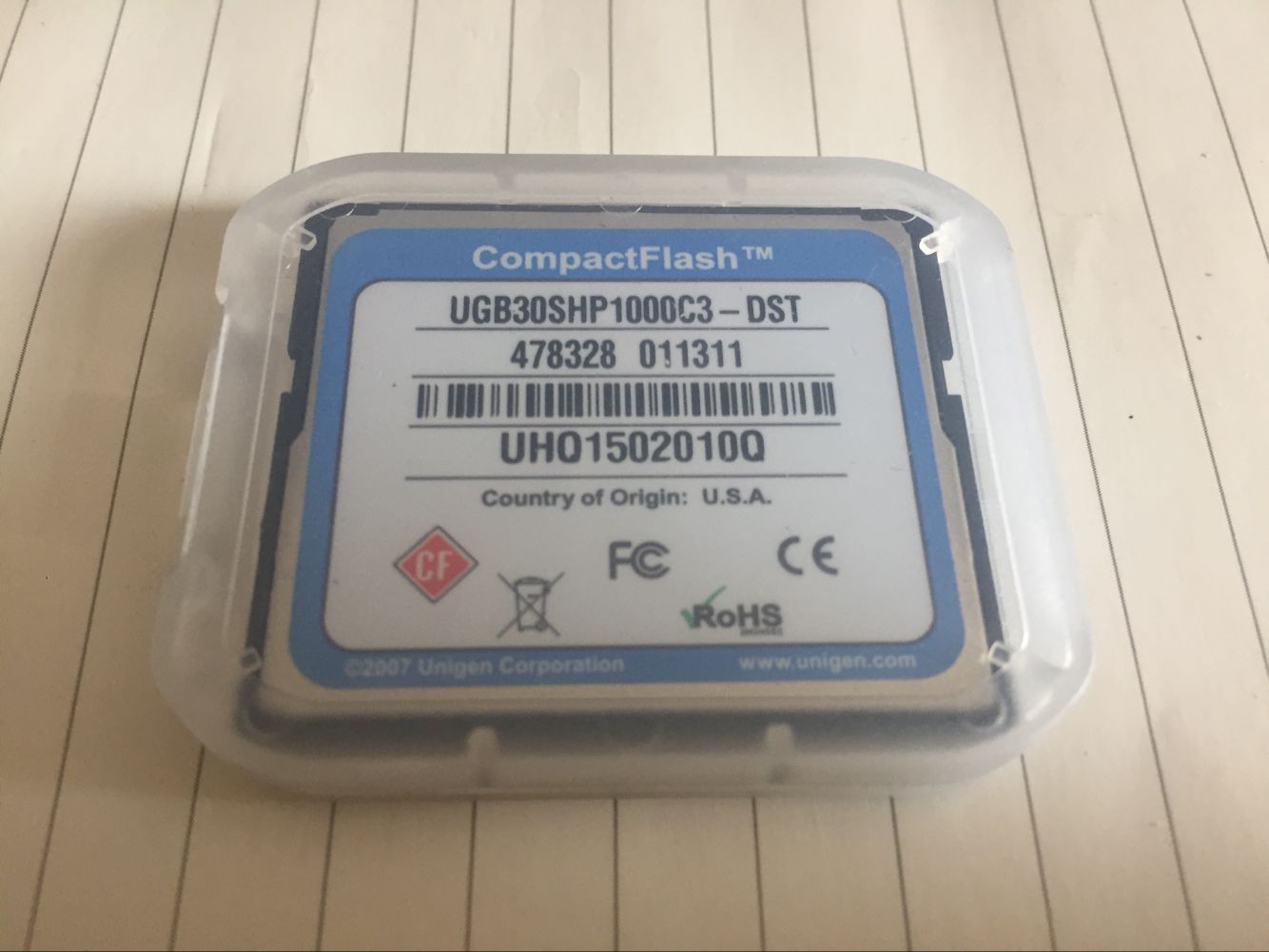 Genuine Cisco 1GB Compact Flash CF card Memory card | eBay