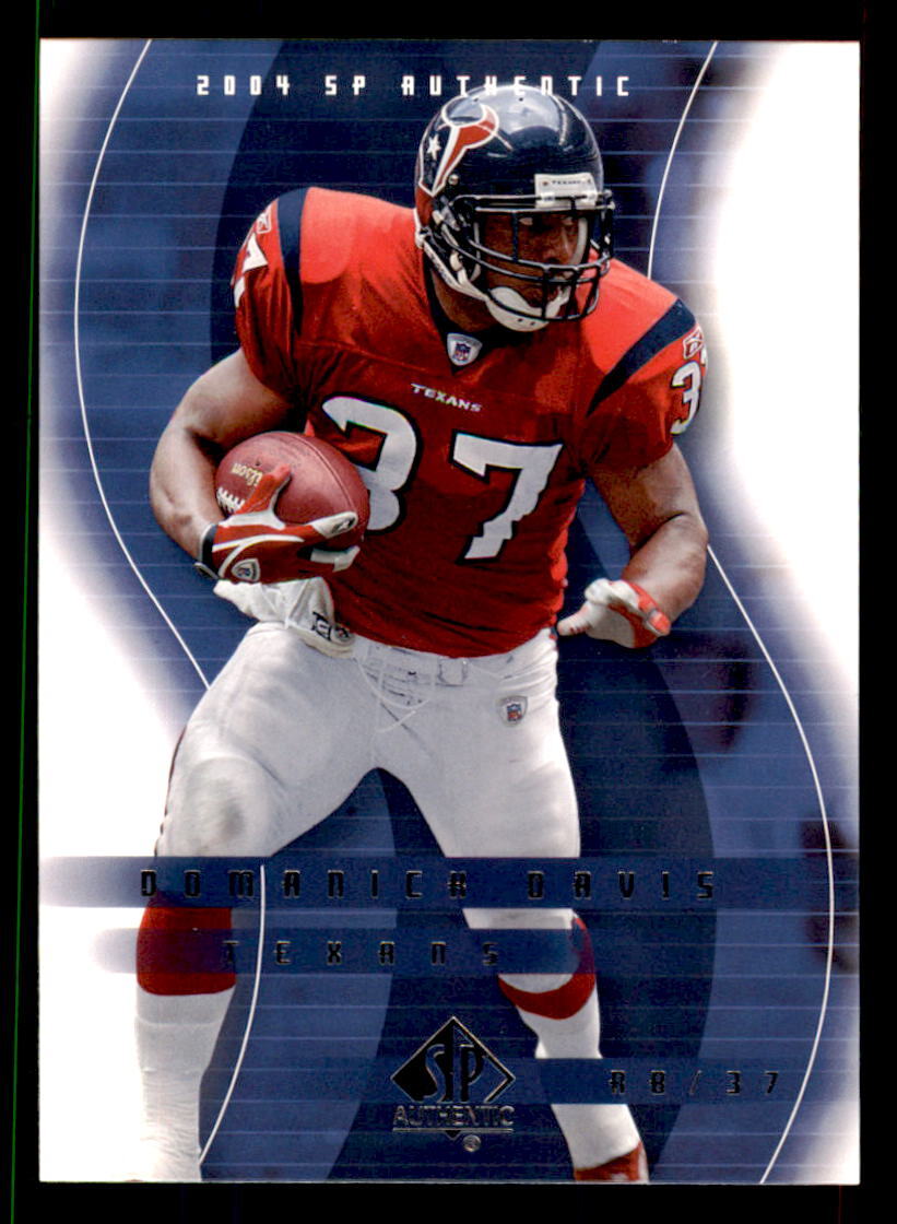 2004 SP Authentic #35 Domanick Davis Houston Texans | eBay
