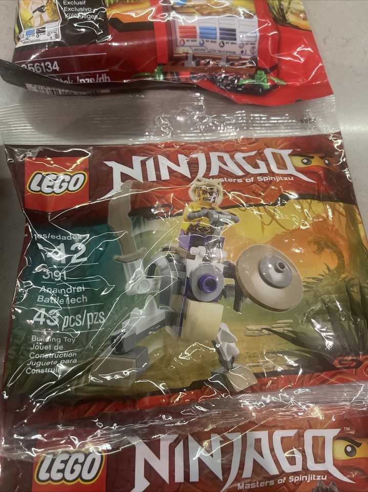 Lego New Ninjago Poly Bags Set Of 15 | eBay