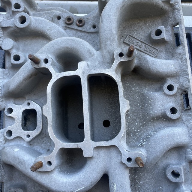 Edelbrock Sp2 Ford 400 400m Modified Intake Manifold 4150 Flange Truck ...