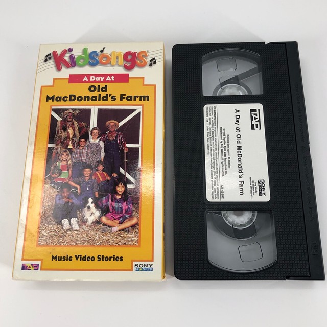 Kidsongs a Day at Old Macdonald's Farm Kids Songs VHS Video Tape for ...