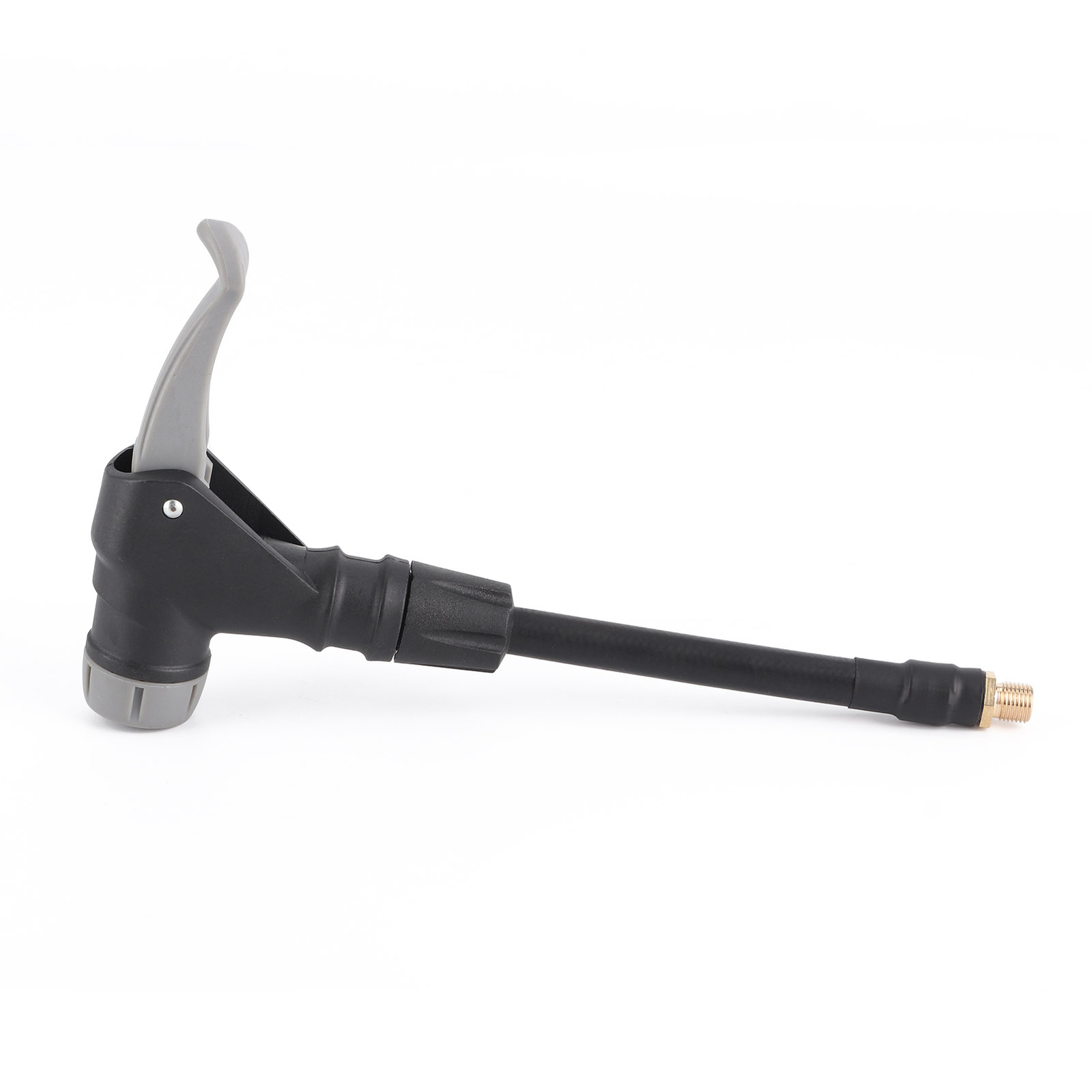 2‑In‑1 Tire Inflator Hose Adapter Air Chuck Rubber Extension Tube For ...