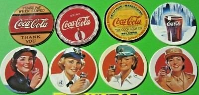 1994 COCA COLA COLLECTION SERIES 2 COMPLETE “COKE CAP” MILK CAPS POGS ...