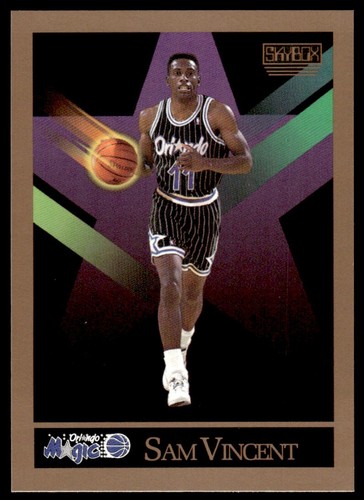 1990-91 SkyBox Sam Vincent Orlando Magic #209 | eBay