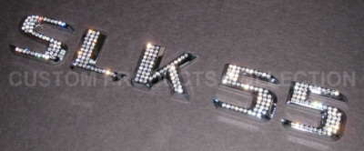 SLK 55 Crystal Emblem Badge MERCEDES BENZ SLK-Class,NEW | eBay