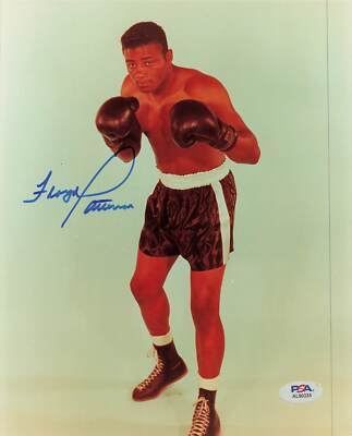 Floyd Patterson Signed 8x10 Photo Autograph PSA/DNA | eBay