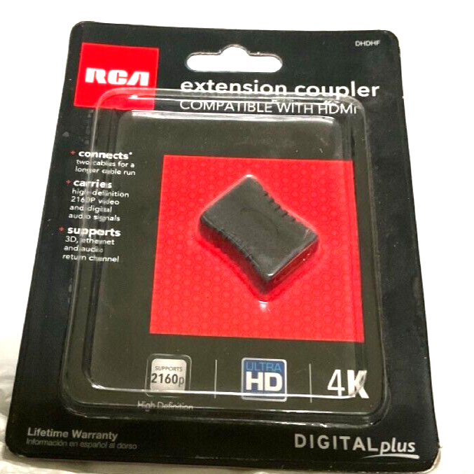 RCA Voxx HDMI Extension Coupler DHDHF ️️ New! Factory Sealed! | eBay