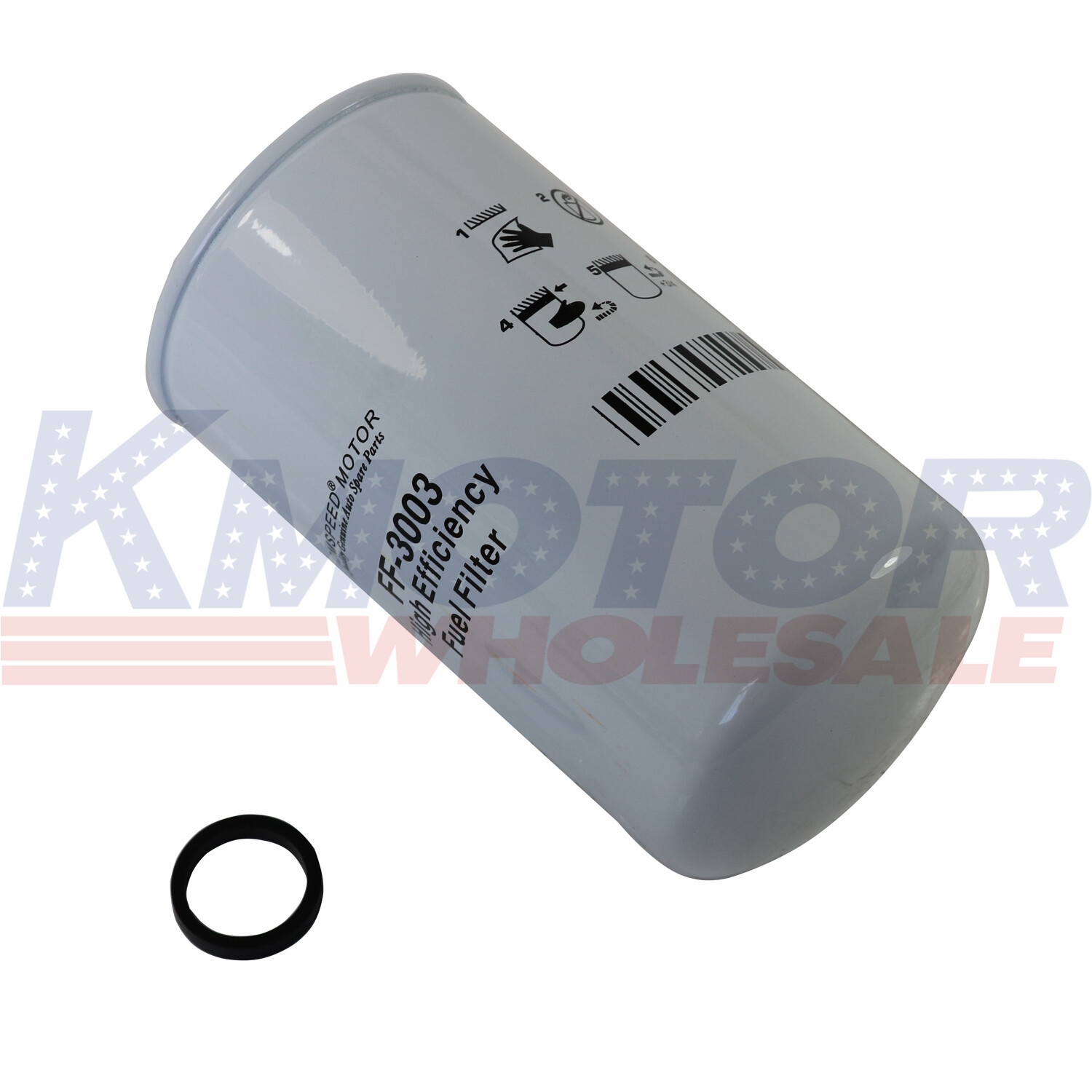 Fuel System Filters FF-3003 FS-1001 Fit For Powerstroke Cummins Duramax ...