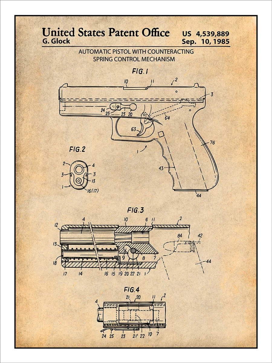 Glock Drawing
