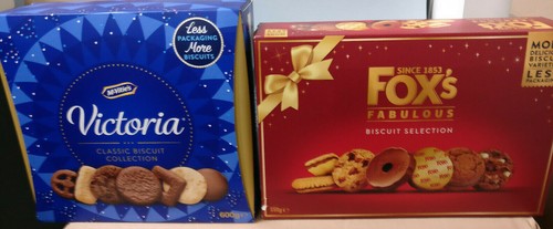 Fox's Fabulous Biscuit Selection 550g PLUS VICTORIA CLASSIC BISCUIT ...