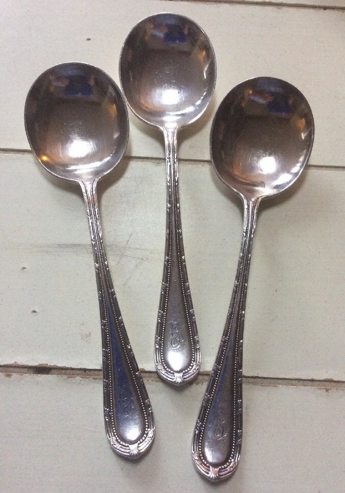 SET of 14 Pieces of Vintage GORHAM Siverplate Flatware EMPIRE pattern ...