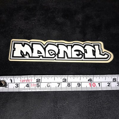 NOS vintage original Macneil skateboard decal sticker | eBay