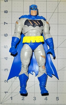 McFarlane DC Batman Battle Damage Blue Dark Knight Collector 7" Action ...