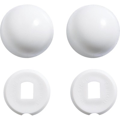 Kohler Genuine Parts White Bolt Cap Kit | eBay