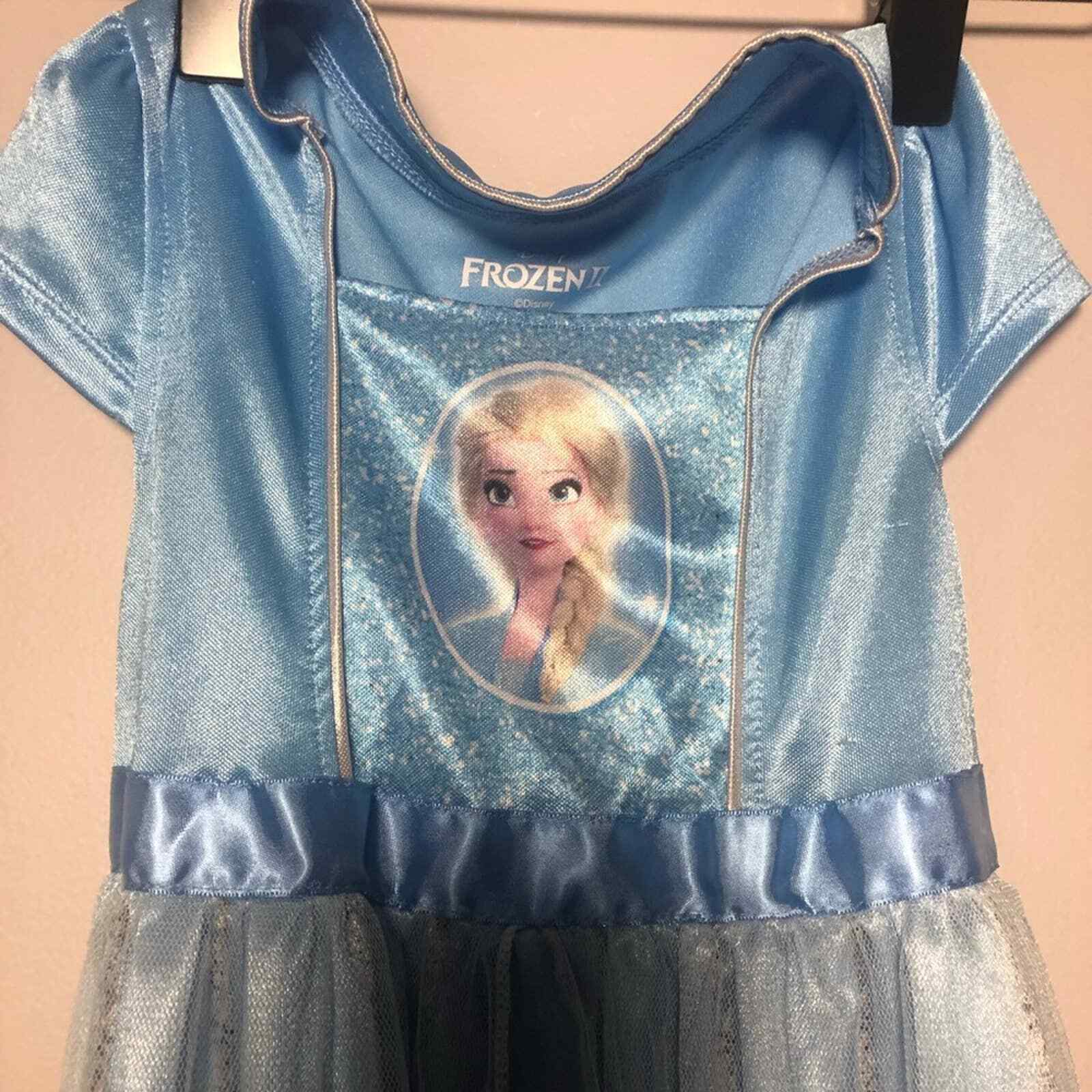 Disney Princess Dress Elsa Frozen Play Princess Girl… - Gem