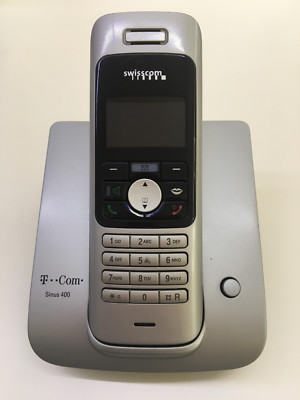 Swisscom & T-Com 400 Wireless Telephone With Illuminated Color Display ...