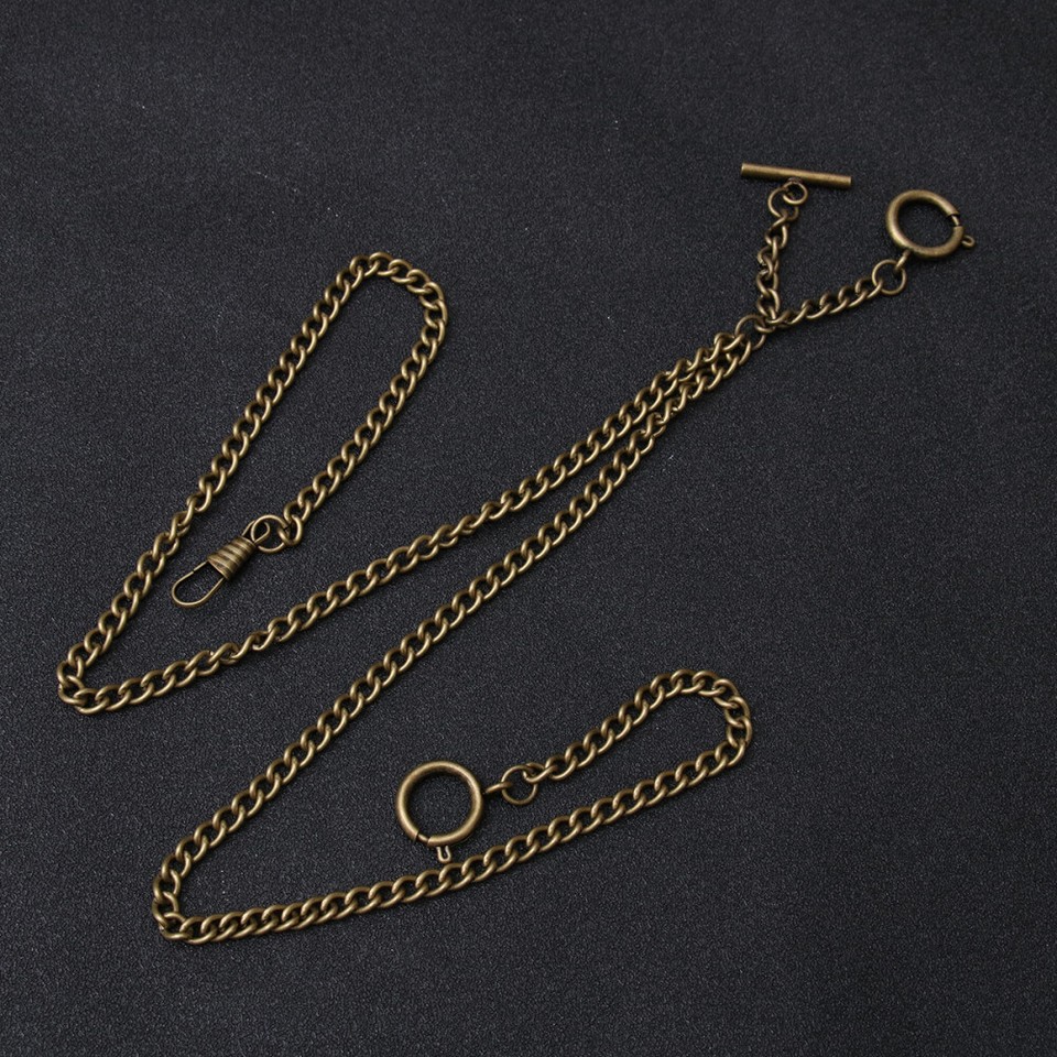 Pocket Watch Chain for Waistcoat Vintage Chains Hanging Clip | eBay UK