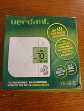 Verdant VX-TW-KT-W Wireless Thermostat With Occupancy Sensor - White ...