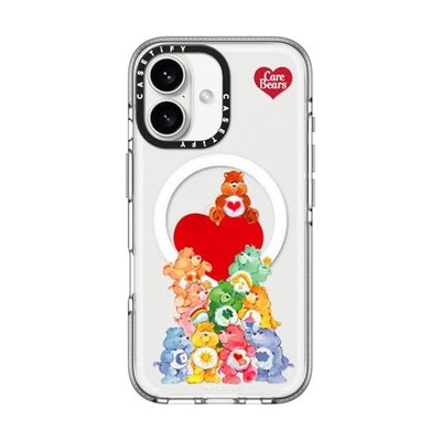 CASETiFY Impact Clear iPhone 16 Case Care Bears In Heart Case | eBay