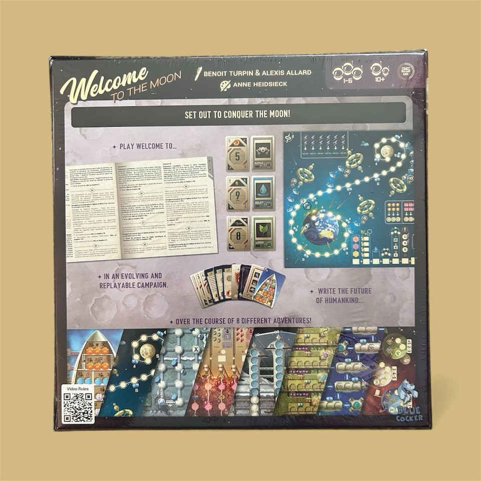 Welcome to the Moon — Board Game — New In Shrink Wrap | eBay