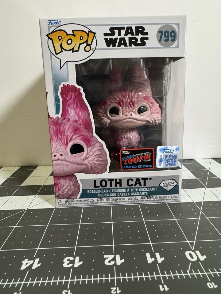 Funko Pop Star Wars Loth Cat #799 NYCC 2025 Con Sticker-In Hand-NEW | eBay