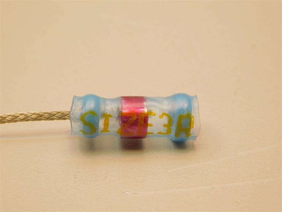 4 Tyco Raychem S03-03-R SolderSleeve Termination 10.50" Braid Strap 640 ...