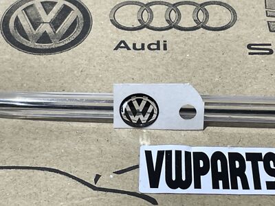 Volkswagen VW Flip Key Logo Inscription Badge Black 10mm New Genuine ...