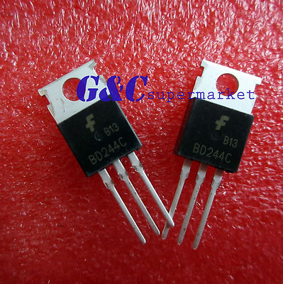 10pcs BD244C TRANSISTOR PNP 100V 6A TO-220 NEW T20 | eBay