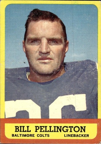 1963 Topps - #10 Bill Pellington for sale online | eBay