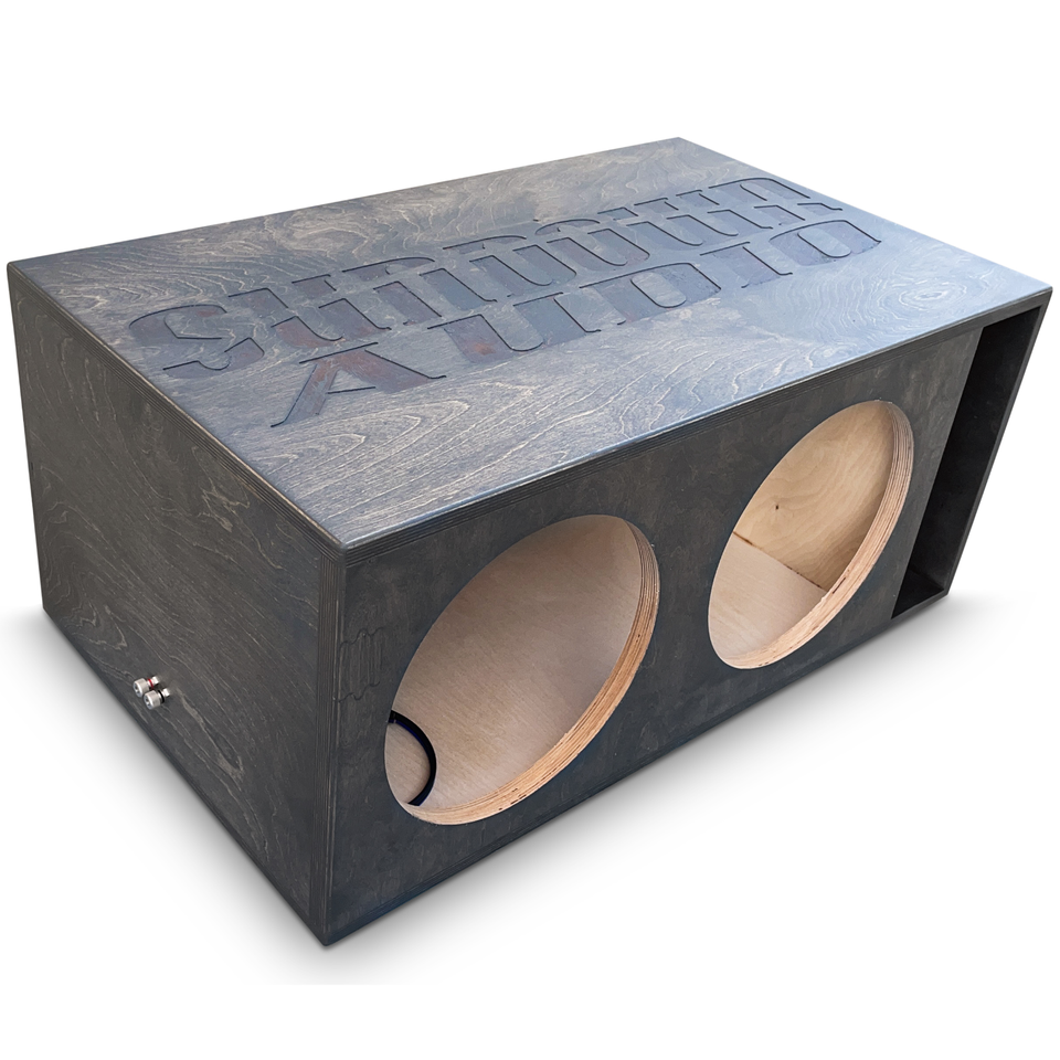 Dual 12" Subwoofer Enclosure Sundown Audio Uv1 - Birch Ply - 4.0 Cubes ...