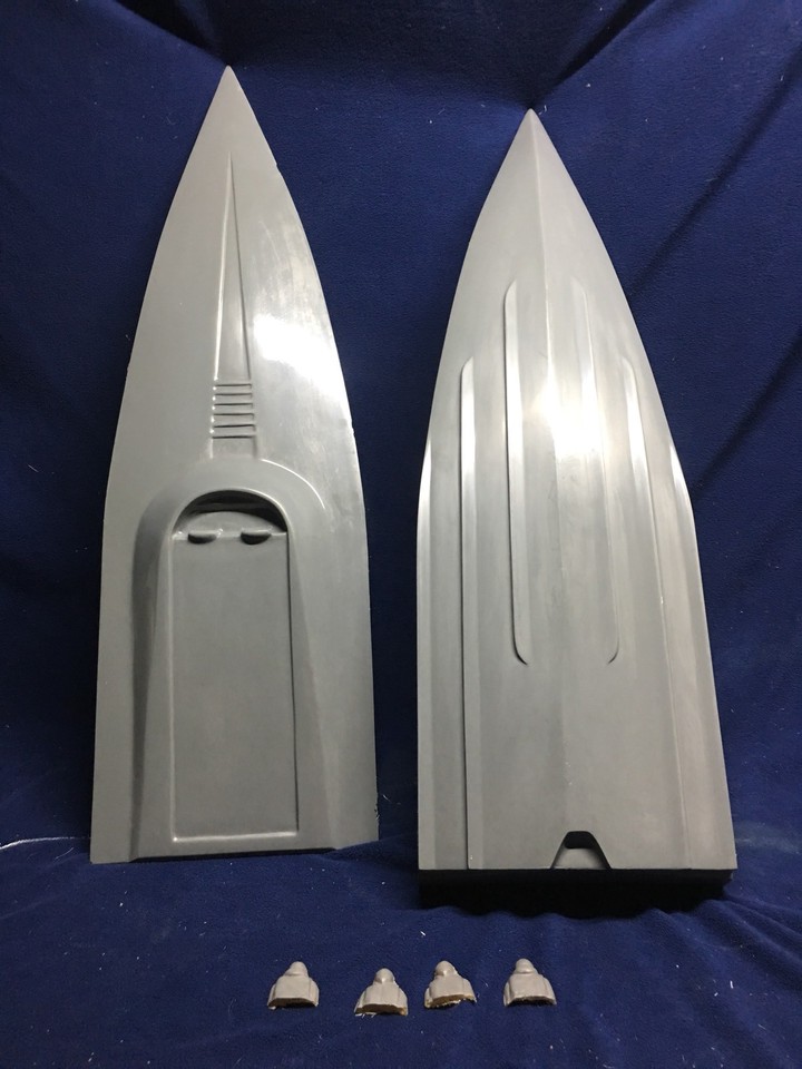 38" V-HULL RC BOAT KIT - FIBERGLASS HULL; DECK & SCALE DRIVERS- MADE IN ...
