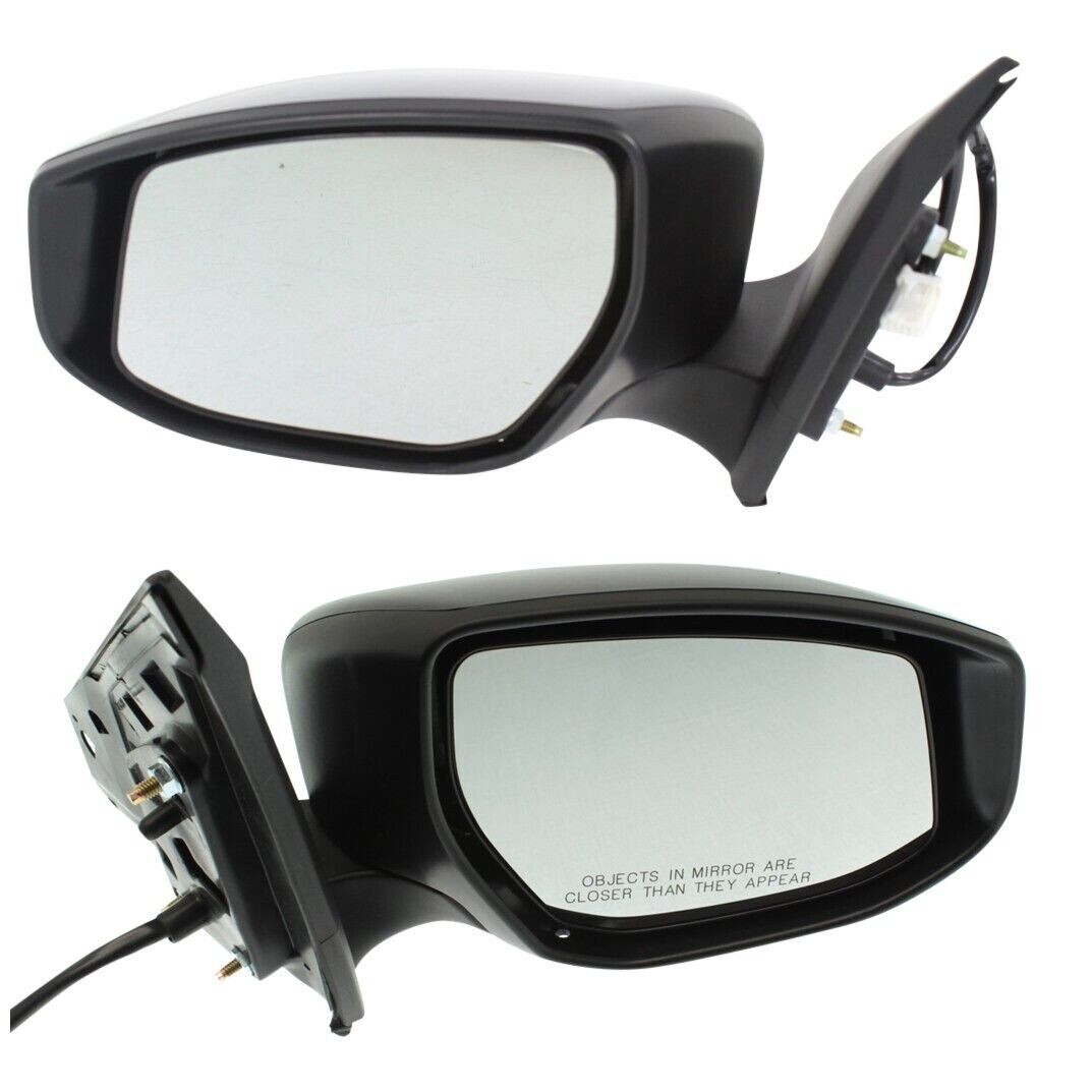 New Set Of 2 Pwr Mirror Manual Folding Htd For NISSAN SENTRA 13-2019 RH ...
