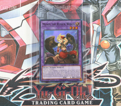 Yugioh Munin The Runick Wings TAMA-EN038 1st Edition Super Rare | eBay